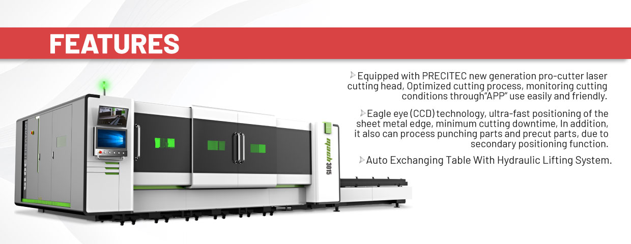 MACH SPEED 5'x10' | 6000W -15000W IPG | Fiber Laser Cutter Fully ...